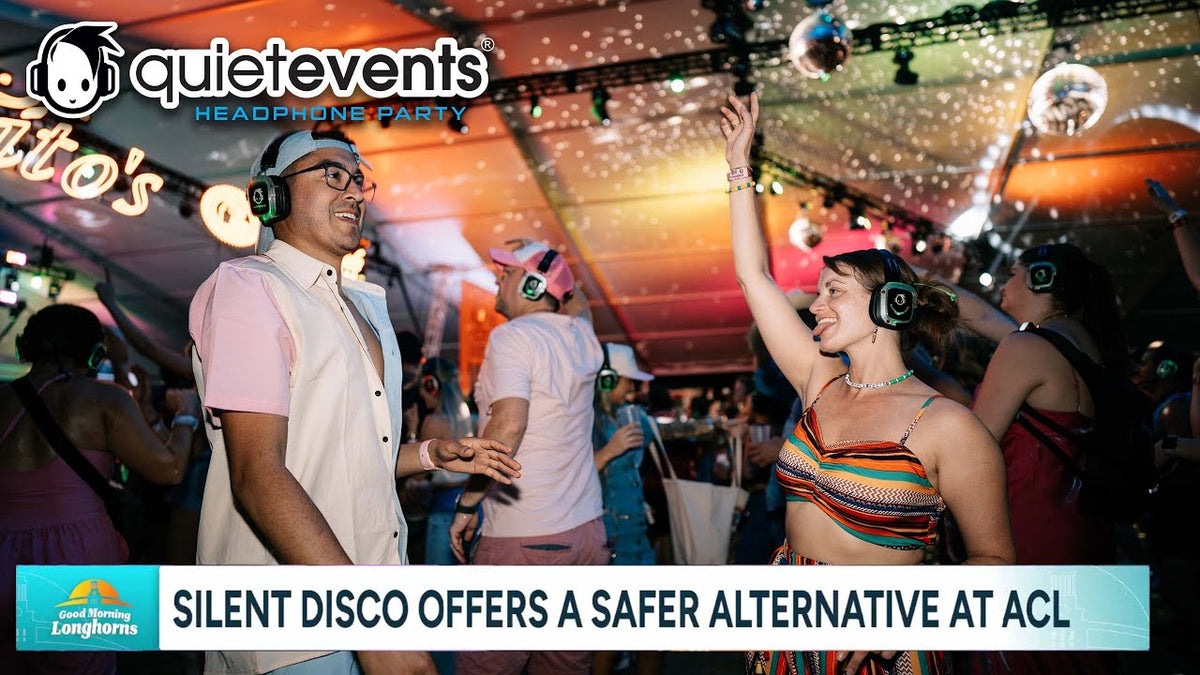 How silent disco offers a safer, chiller alternative at ACL – Quiet ...