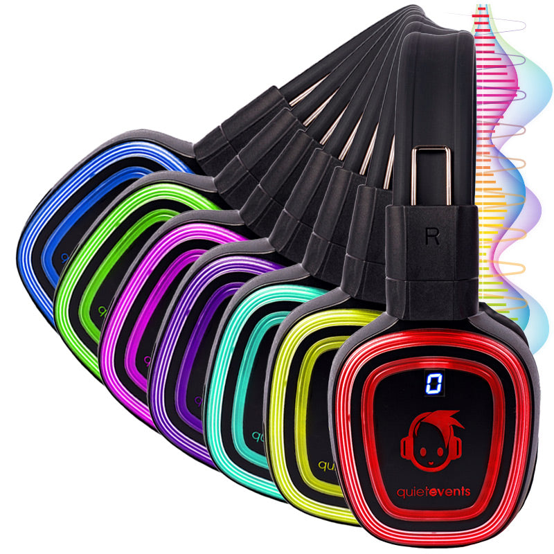 Silent Disco Headphone Rentals – Quiet Events Silent Disco