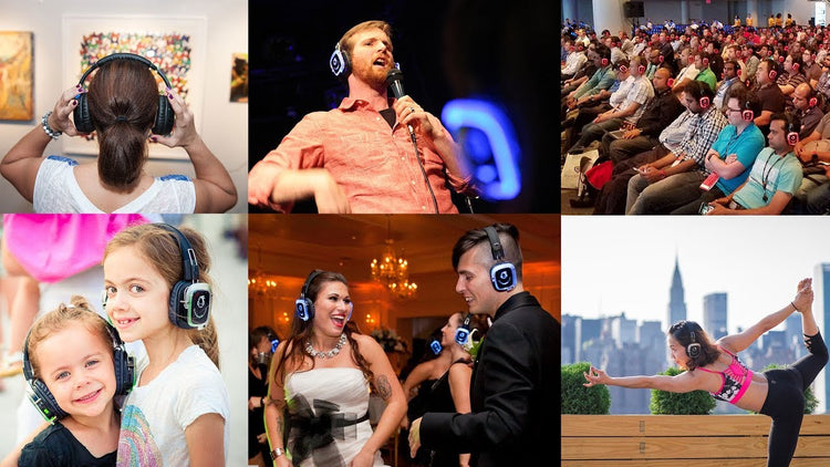 Quiet Events - Silent Disco Parties, Rentals and Sales – Quiet Events ...